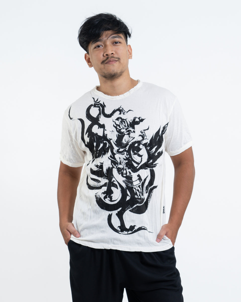 Sure Design Mens Garuda T-Shirt in White
