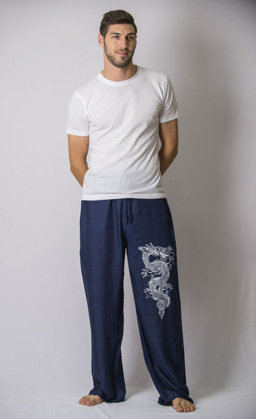 Sure Design Mens Dragon Pants in Navy